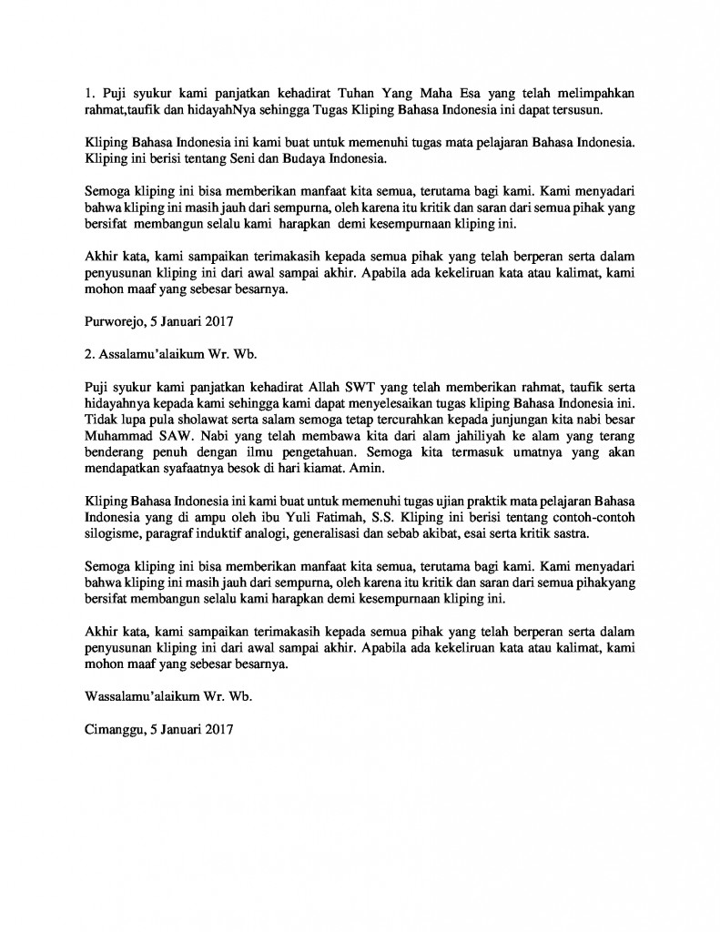 Contoh Klipping, Pengertiannya dan Cara membuatnya