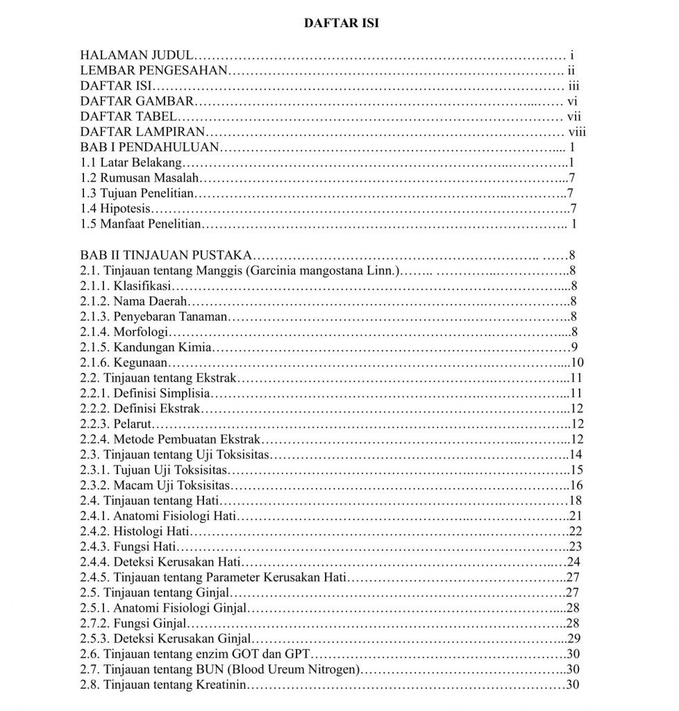 Download 10+ Contoh Daftar Isi Makalah Skripsi Laporan Proposal 2019
