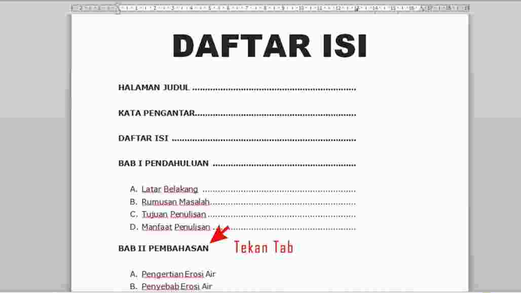 Download 10+ Contoh Daftar Isi Makalah Skripsi Laporan Proposal 2019