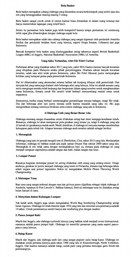 Contoh Klipping, Pengertiannya dan Cara membuatnya