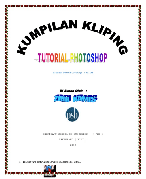 Contoh Klipping, Pengertiannya dan Cara membuatnya