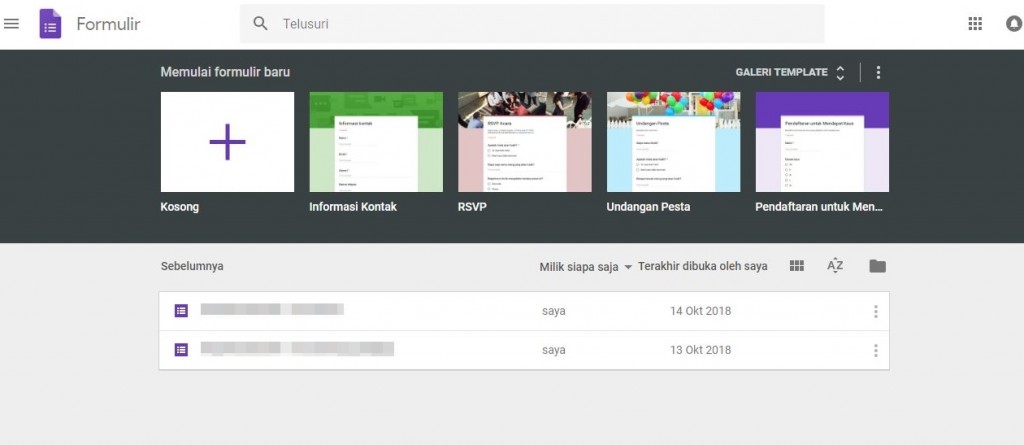 Contoh Kuesioner, Penelitian, Kepuasan Pelanggan, Google Forms
